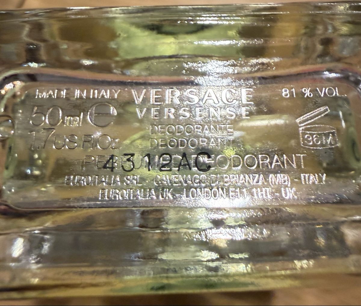 VERSACE VERSENSE (Neuf (Voir description)) à Collombey pour CHF 19.9 ...