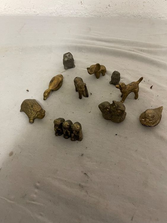 Verschiedene Kleine Messing Figuren Nr (109/2) | Kaufen auf Ricardo