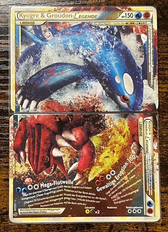 Kyogre And Groudon Legende 87and8890 Komplett Kaufen Auf Ricardo