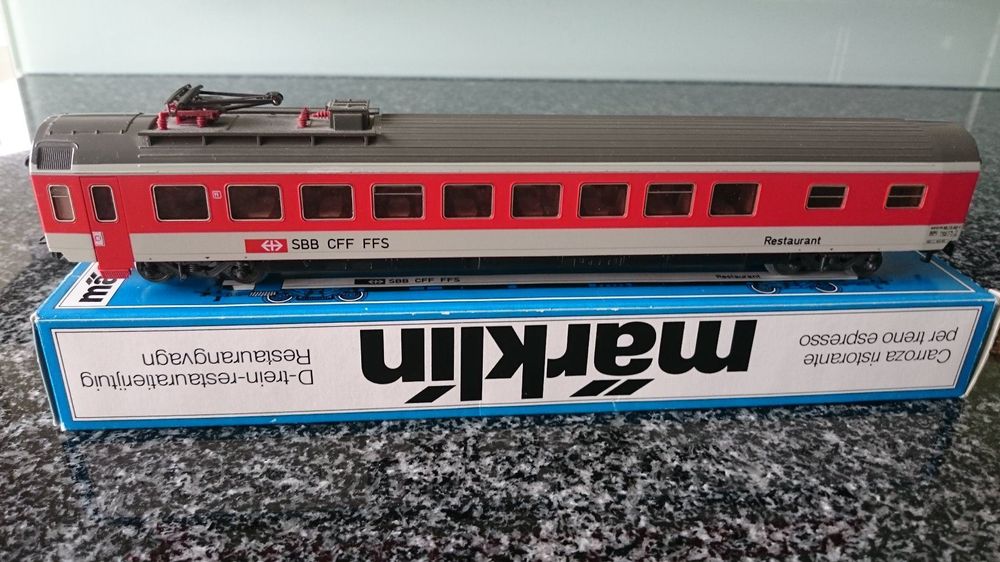 Märklin 4125 SBB EW IV IC-Restaurant (Gebraucht) in Spiez für CHF 5 – mit Lieferung auf Ricardo ...