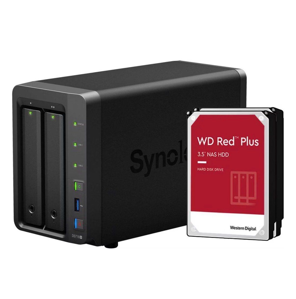 Synology DS720+ inkl. 2x 6TB WD Red Plus (Gebraucht) in Birr für CHF ...