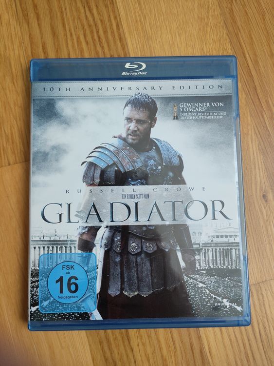 Gladiator Blu Ray (Gebraucht) in Liestal für CHF 3 – mit Lieferung auf Ricardo kaufen