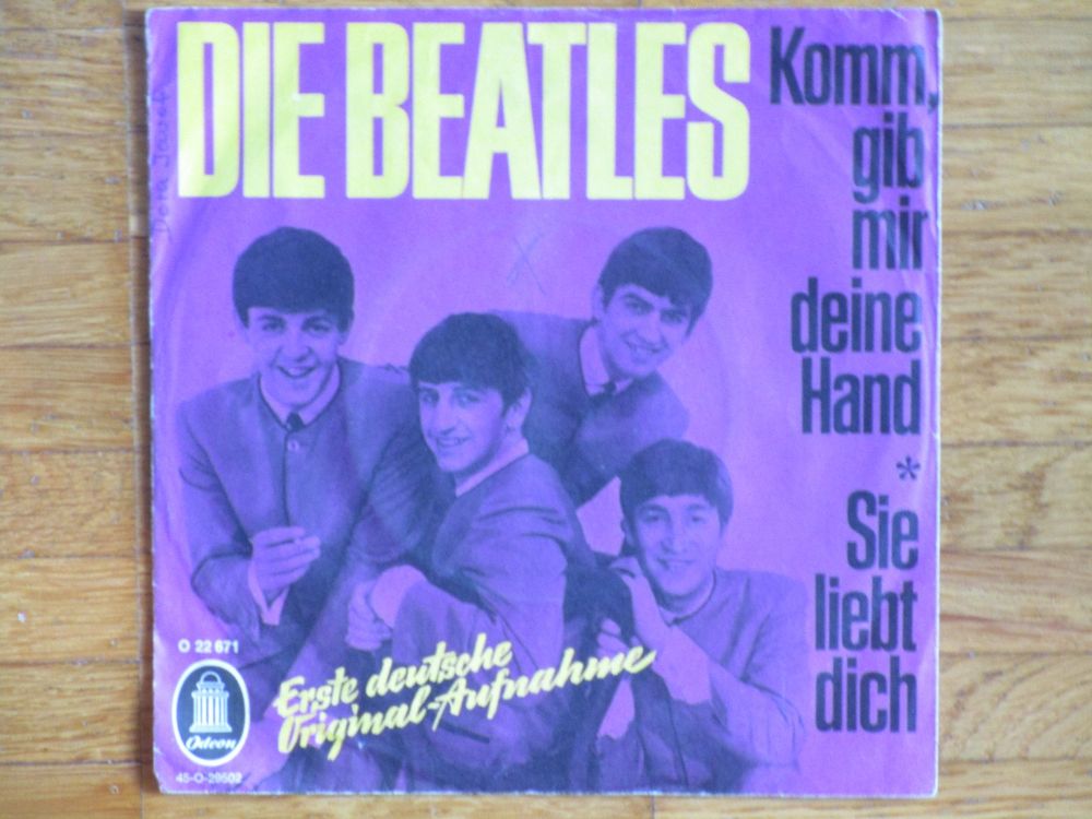 Die Beatles, Komm, Gib Mir Deine Hand / Sie Liebt Dich - 7" (Neu ...