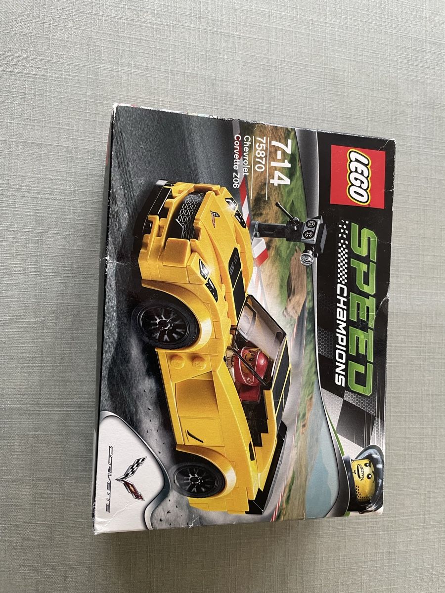 LEGO Speed Champions 75870 Chevrolet Corvette Z06 (Neu und ...