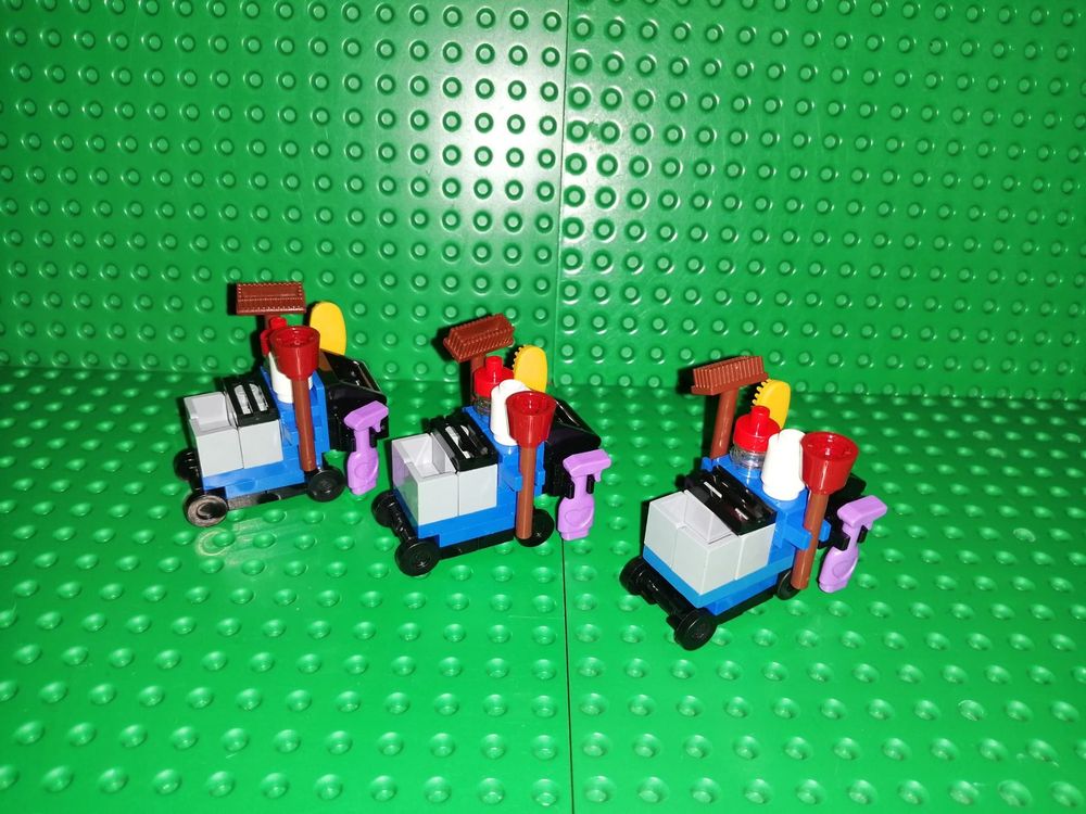 Lot de 3 chariots de nettoyage Lego | Kaufen auf Ricardo
