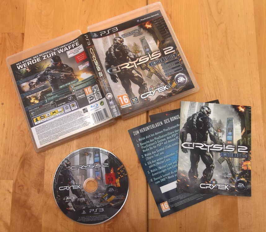 Crysis 2 - Limited Edition (CIB) PS3 (Gebraucht) in Frenkendorf für CHF 7 – mit Lieferung auf ...
