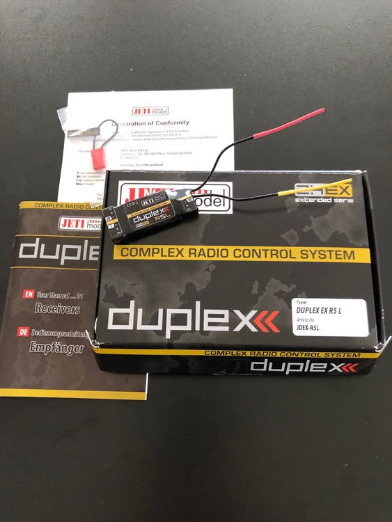 JETI Duplex EX R5 L Empfänger (Neu (gemäss Beschreibung)) in ...