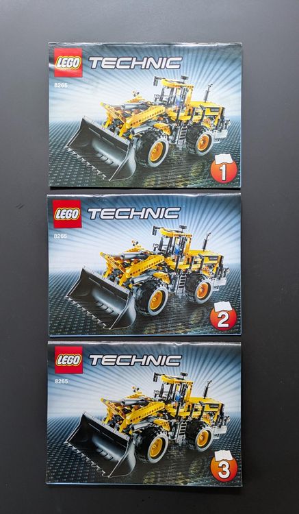 LEGO TECHNIC 8265 - Front loader (2009) with BOX (D'occasion) à ...