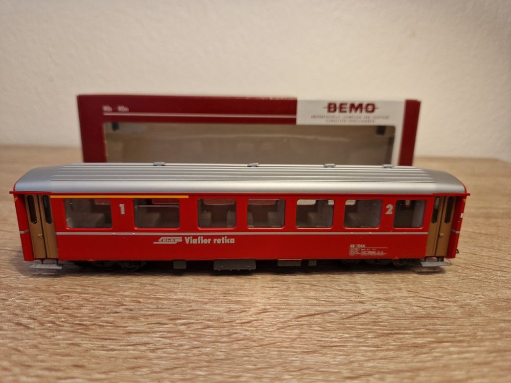 Bemo 3256 144 Personenwagen RhB H0m OVP NEU (Neuf avec emballage d ...