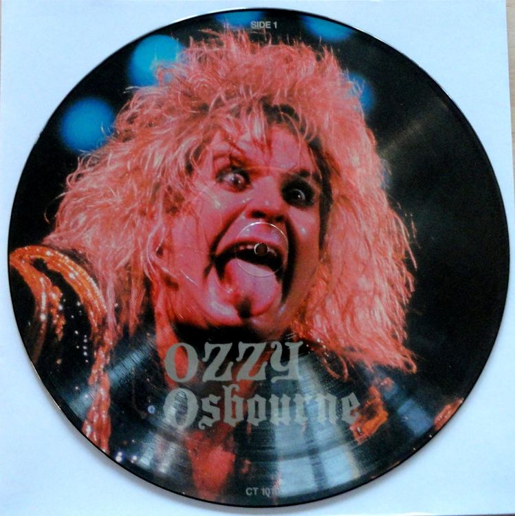 PICTURE-LP BLACK SABBATH OZZY OSBOURNE UK 1987 CT 1010 (Gebraucht) in ...