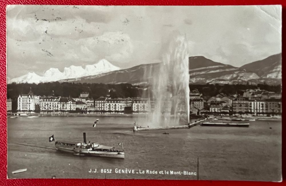 Genève - La Rade et le Mont-Blanc mit Schiff | Kaufen auf Ricardo
