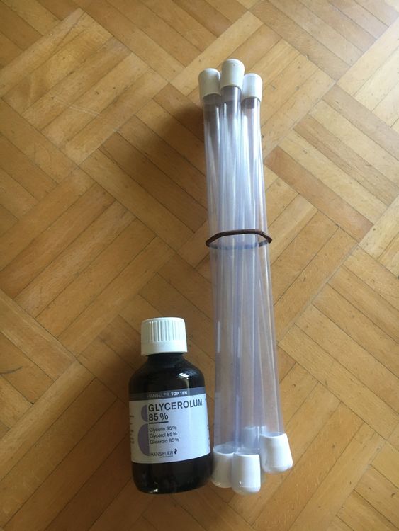 Zauberstäbe selber machen - Glycerolum + leere Zauberstäbe (Neu (gemäss ...