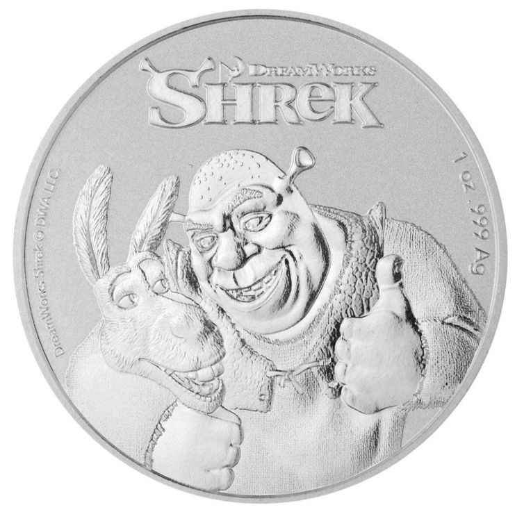 1 Oz Silber Shrek 2021 - BU | Kaufen auf Ricardo