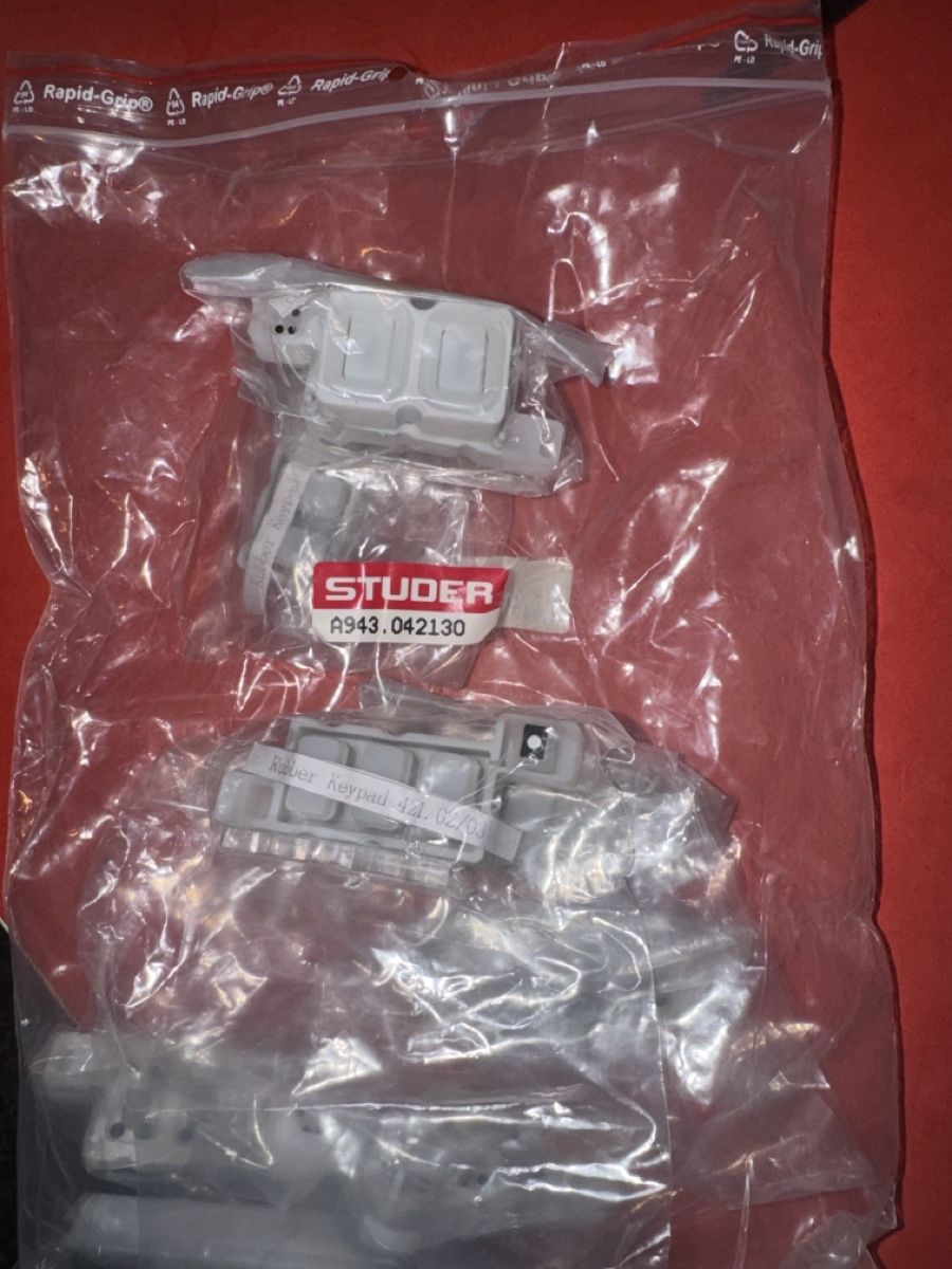 Studer Ersatzteile Set – Rubber Keypads + Linking Set (Gebraucht) in ...