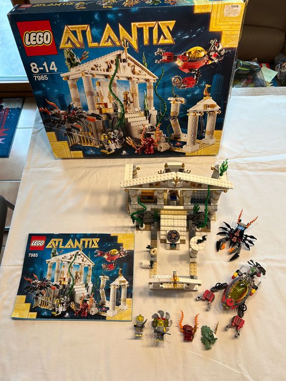 Lego Atlantis 7985 - City of Atlantis - 100% Komplett (Gebraucht) in ...
