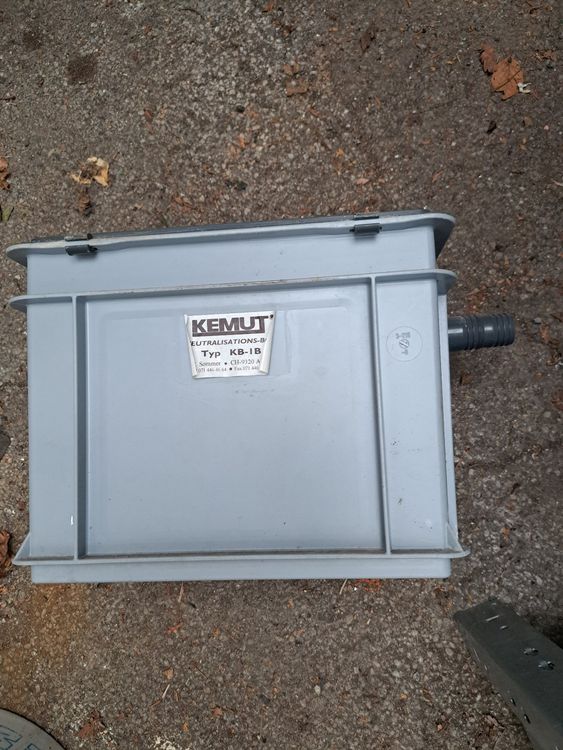 Neutralisationsbox boîte de neutralisation KEMUT kb-1b (Gebraucht) in ...