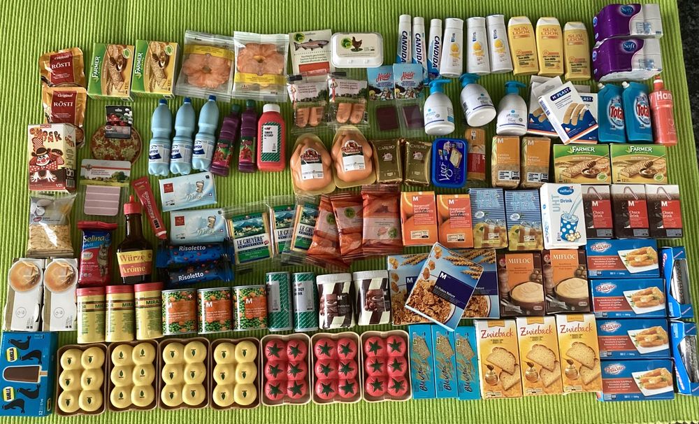 MIGROS MANIA / 111 Verkaufslädeli- Produkte plus 2 Körbli | Kaufen auf ...