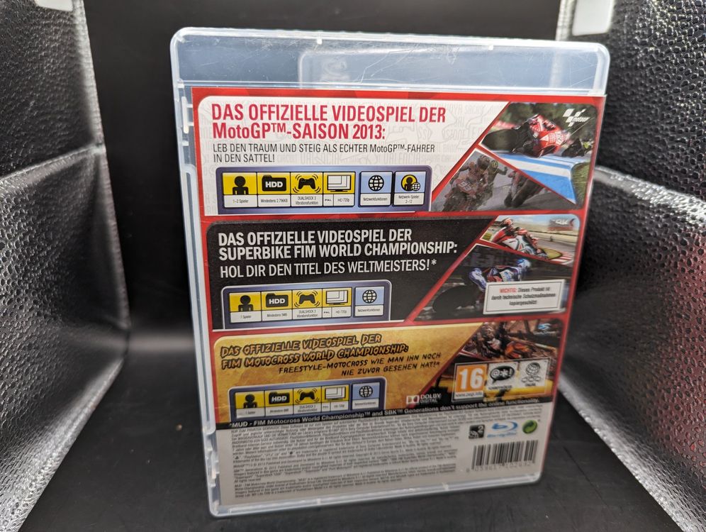 Motorbike Racing Pack - Playstation 3 PS3 Games SBK MUD Moto (Gebraucht ...