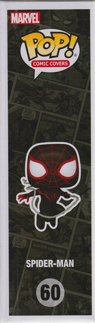 FUNKO POP! MARVEL COMIC COVERS # 60 SPIDER MAN ( MILES MORAL (Neu und ...