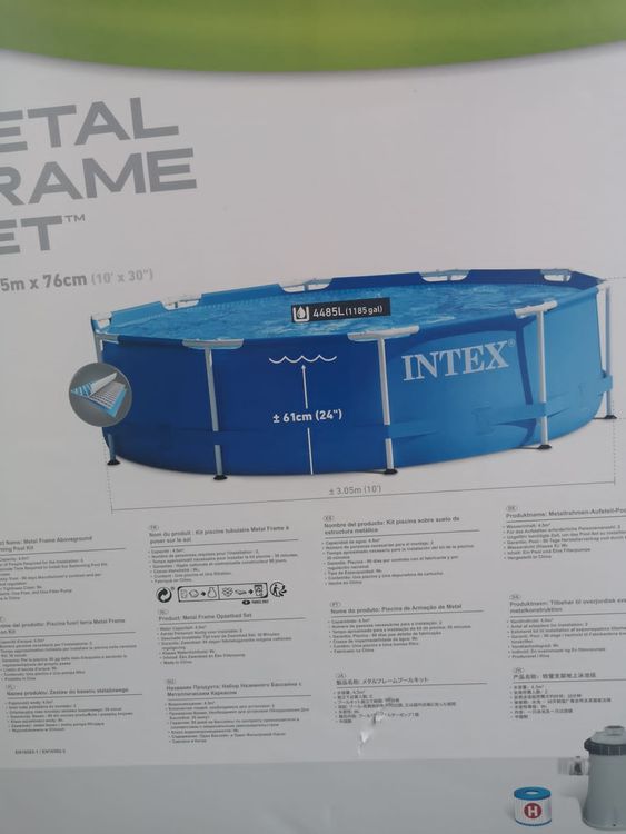 Intex Pool Komplett 3m x 65cm | Kaufen auf Ricardo