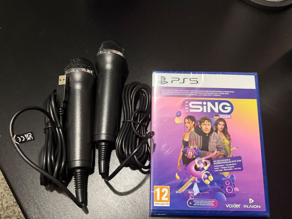 PS5: Lets Sing 2024(inkl. 2x Mic) | Kaufen auf Ricardo