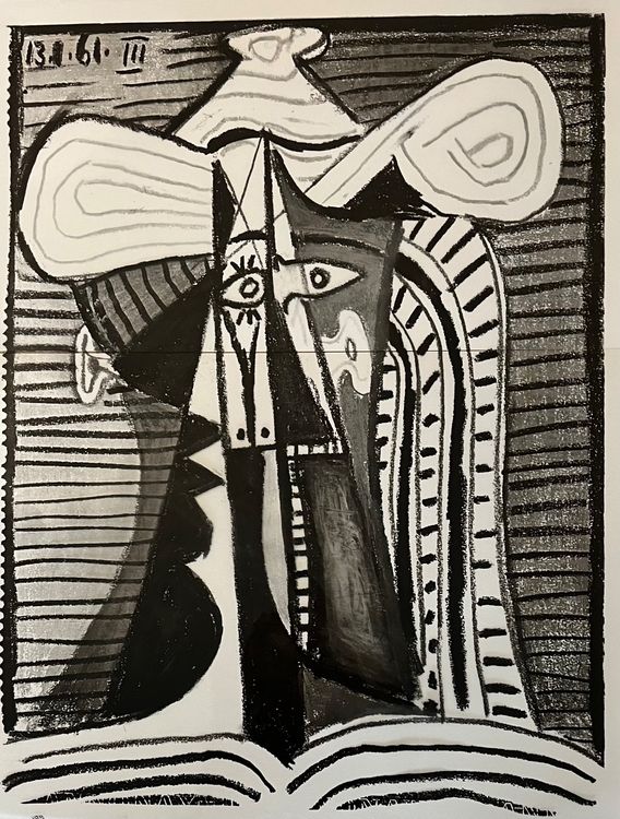 Pablo Picasso (1881-1973) Sablone Druck Graphic (Gebraucht) in Root für ...