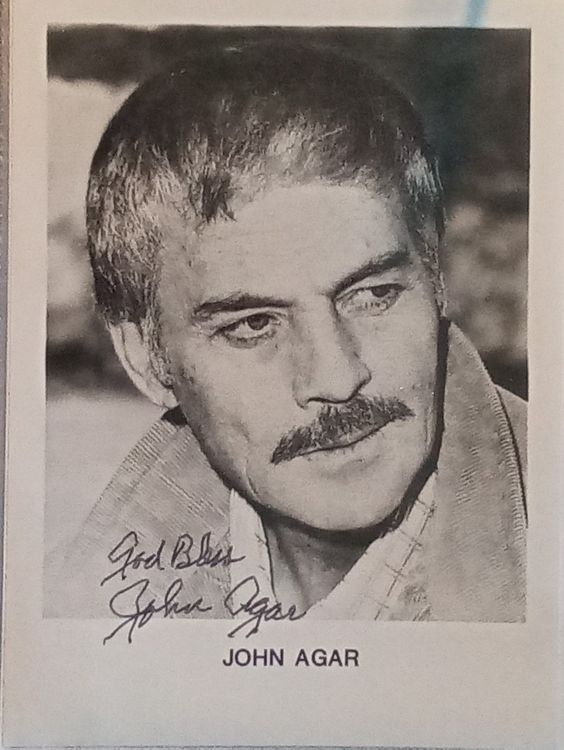 John Agar 1921-2002 Autogramm signiert Foto 13x18cm (Gebraucht) in Bischofszell für CHF 20 – mit ...