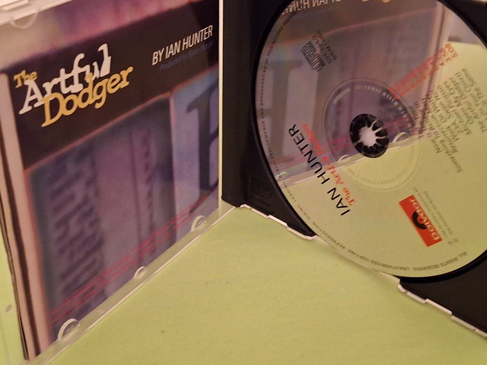 CD Ian Hunter - ( Mott The Hoople ) - The Artful Dodger Rar (Gebraucht ...