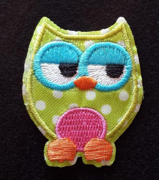 Eule Aufnähen/ Aufbügelapplikation Iron-on (Neu (gemäss Beschreibung)) in Langenthal für CHF 3 ...