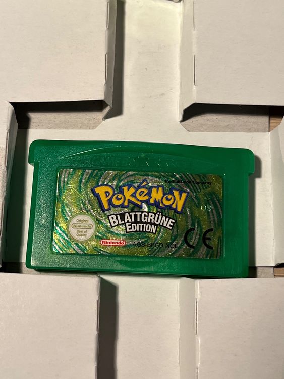 Pokemon Blattgrüne Edition OVP + Wireless Adapter Gameboy (Gebraucht ...