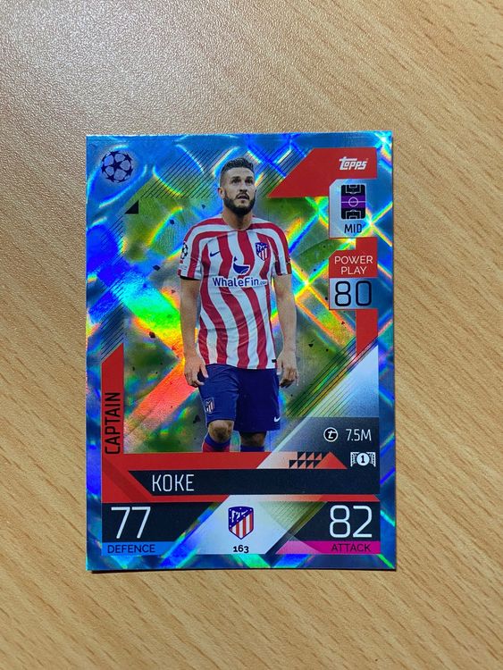 Topps Match Attax 2022/23 Koke | Kaufen auf Ricardo