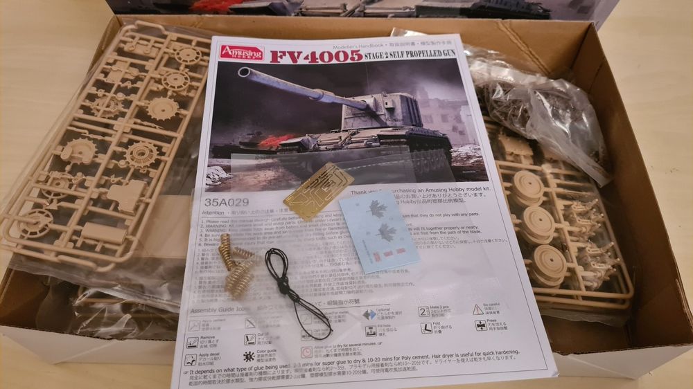 1:35 FV4005 Stage 2 Self-propelled Gun Amusing Hobby 35A029 (Neu ...