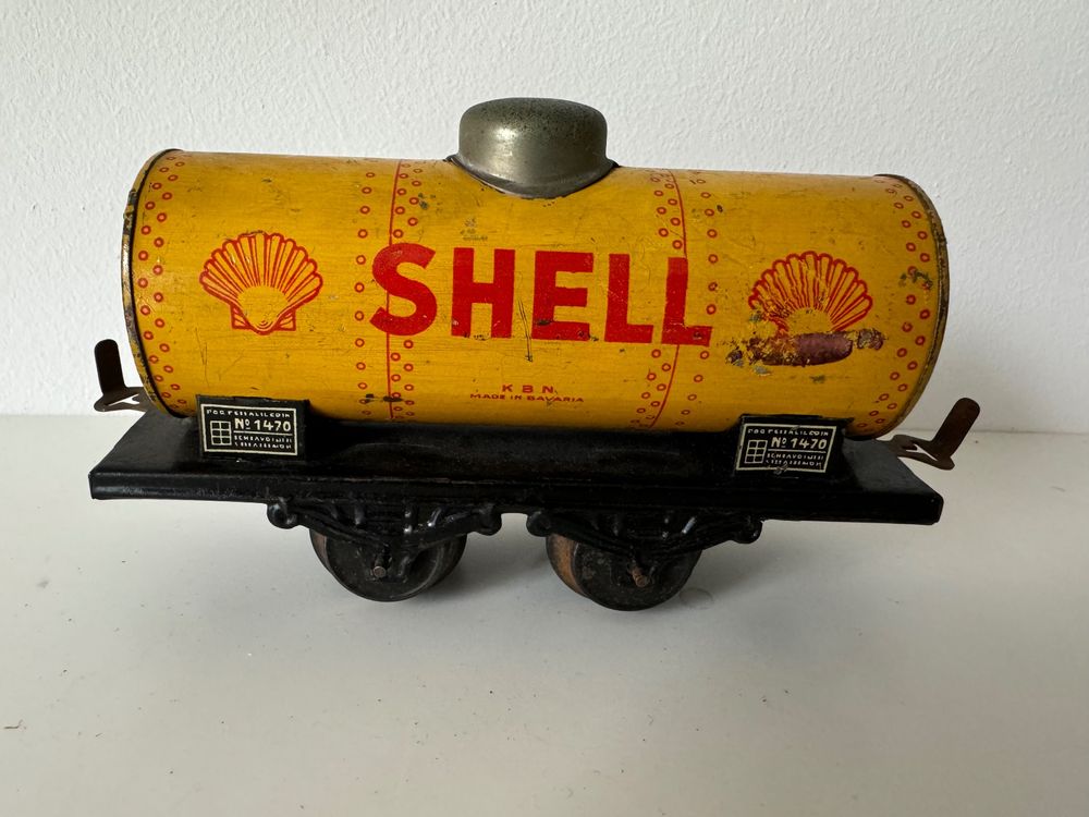 Karl Bub - SHELL Kesselwagen, No. 1470, Spur 0 (Gebraucht) in ...