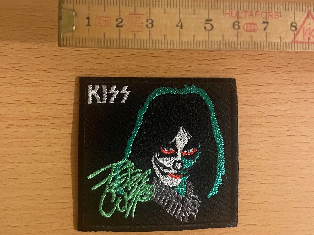 Kiss - Peter Criss - Patch Sticker Aufnäher Rock Punk Metal (Neu ...