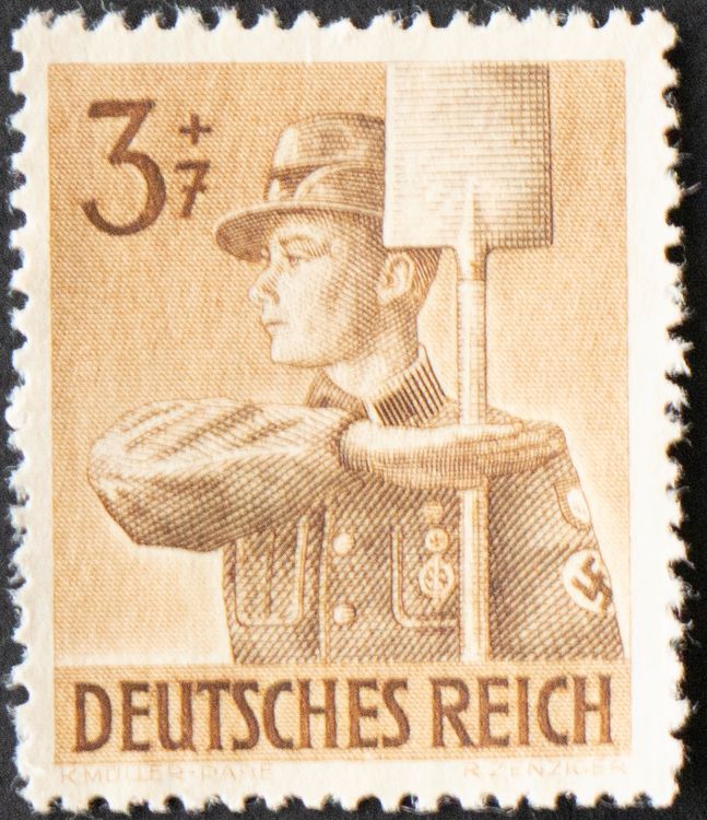 DR - Deutsche Reich / 3° Reich Briefmarke / Francobollo Reic (Gebraucht ...