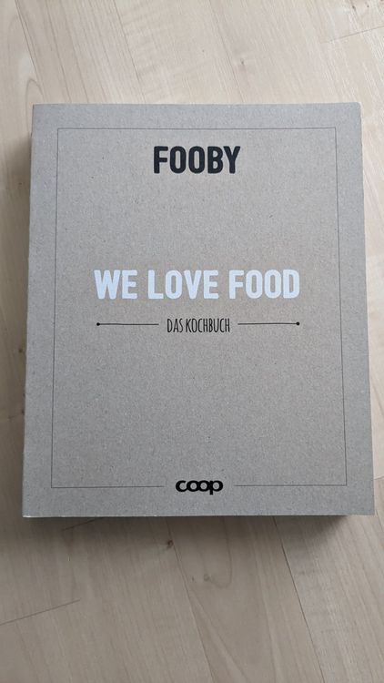 FOOBY - We Love Food - Das Kochbuch (Neu (gemäss Beschreibung)) in Muri ...