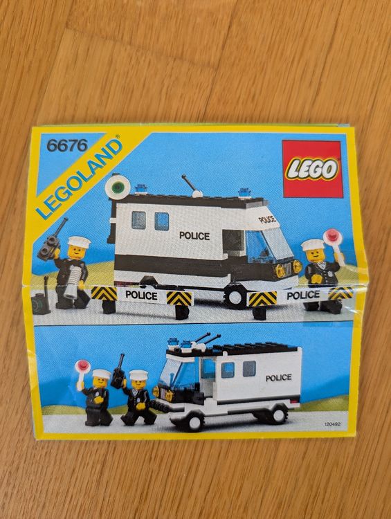 LEGO 6676, Legoland, Polizei Auto, mit Anleitung! (Gebraucht) in ...