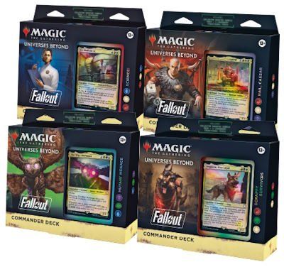 Fallout Universes Beyond Commander Decks Set Magic Englisch | Kaufen ...