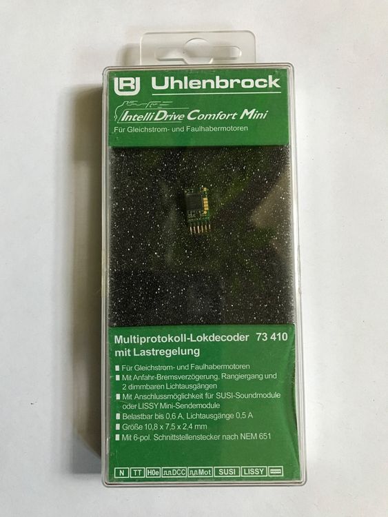 uhlenbrock 73410, multiprotokoll lokdecoder mit lastregelung | Kaufen auf Ricardo