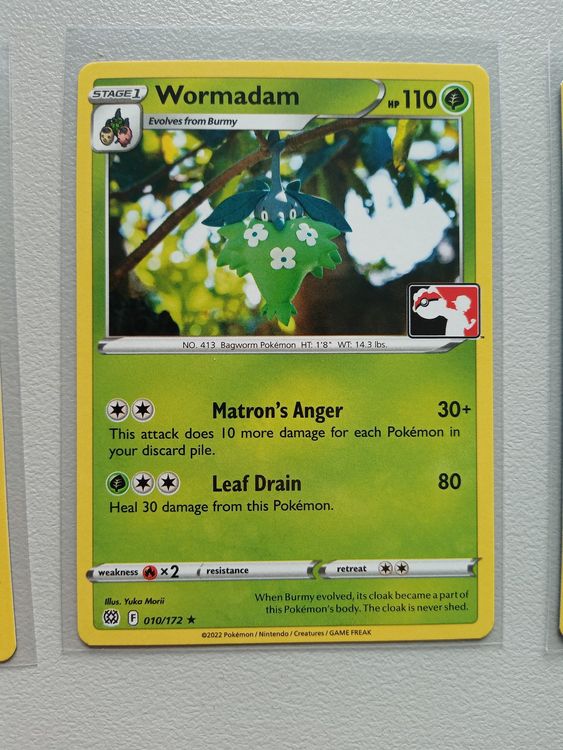 Wormadam - Pokemon TCG Prize Pack (Gebraucht) in Altstätten SG für CHF ...