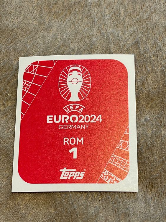 Topps EURO 2024 ROM 1 Wappen Pink Sticker | Kaufen auf Ricardo