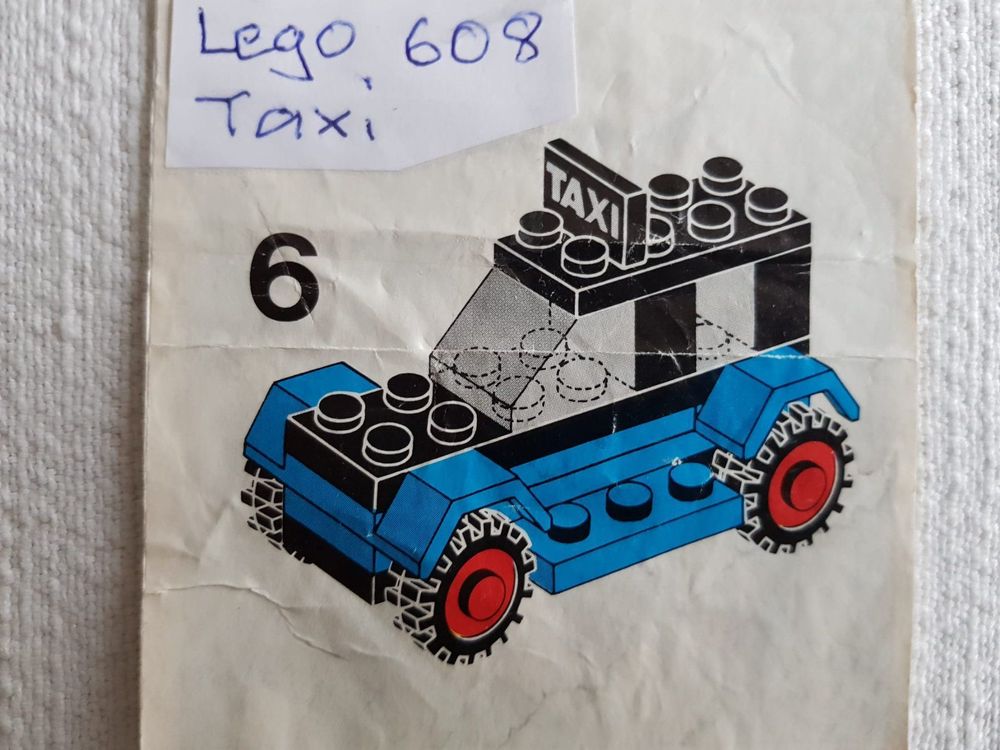 3 Lego-Autos: 602 / 608 ... (Usato) a Trimbach per CHF 7.8 – con ...