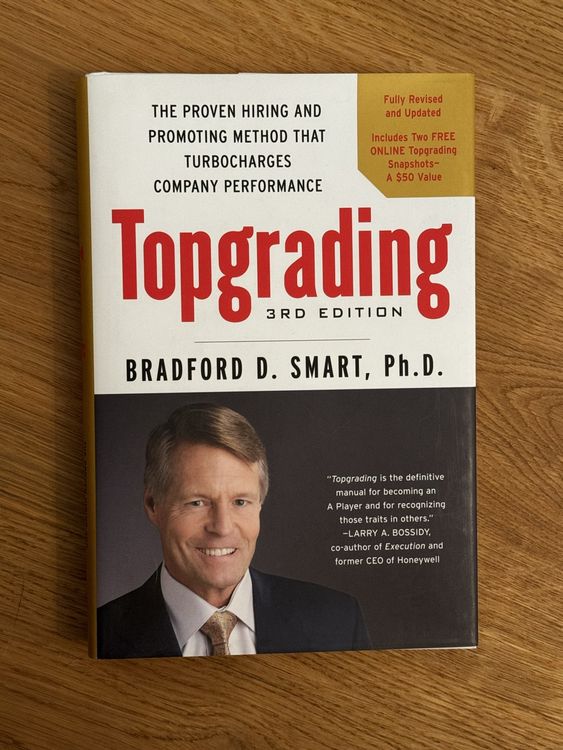 ENGLISH BOOK: Topgrading by Bradford D. Smart, 3rd Edition (Neu (gemäss ...
