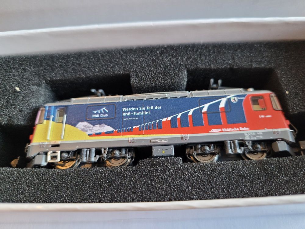 MDS-Modell Spur N RhB Ge 4/4II "Zernez" (Gebraucht) in Tschiertschen ...