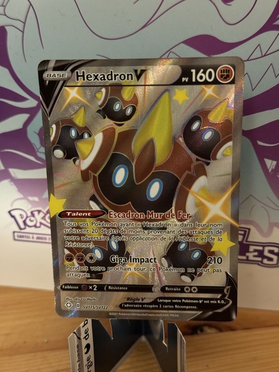 Carte Pokémon Hexadron V Full Art FR (Neu (gemäss Beschreibung)) in ...