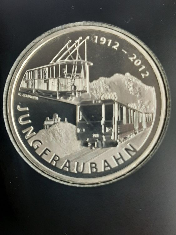 Gedenkmünze 20 FR. 100 Jahre Jungfraubahn (Neu (gemäss Beschreibung)) in Bern für CHF 29 – mit ...