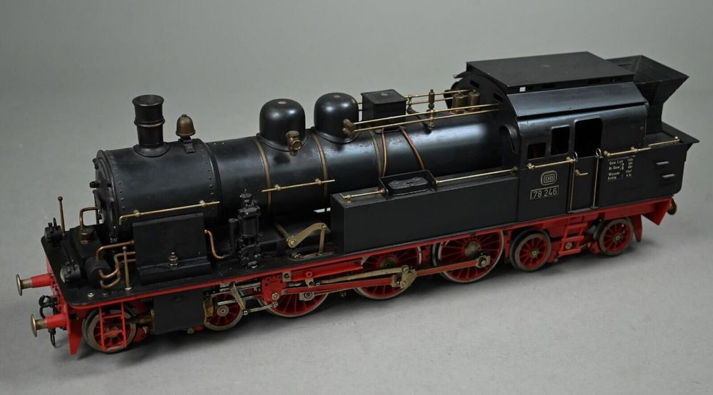 Fulgurex BR 78 246 der DB, Echtdampf, Live Steam Spur 1 (Gebraucht) in Arboldswil für CHF 2900 ...