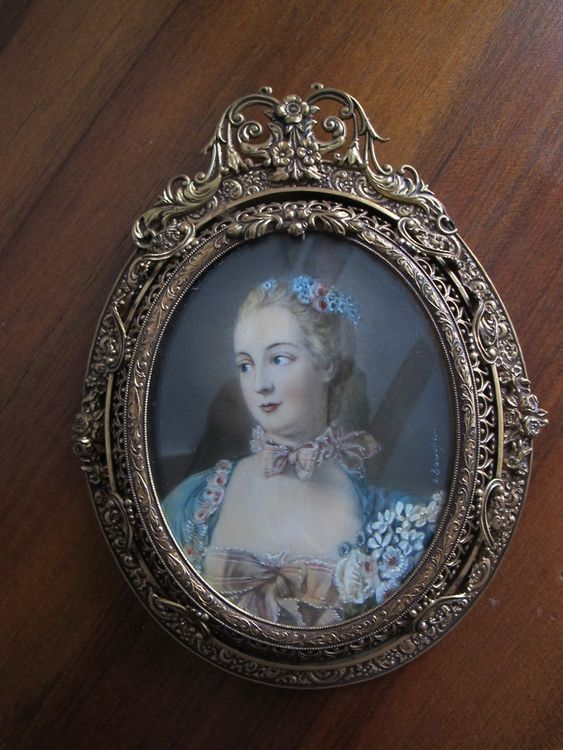 antikes miniatur Damenportrait um 1900 (Gebraucht) in Wädenswil für CHF 68 – mit Lieferung auf ...