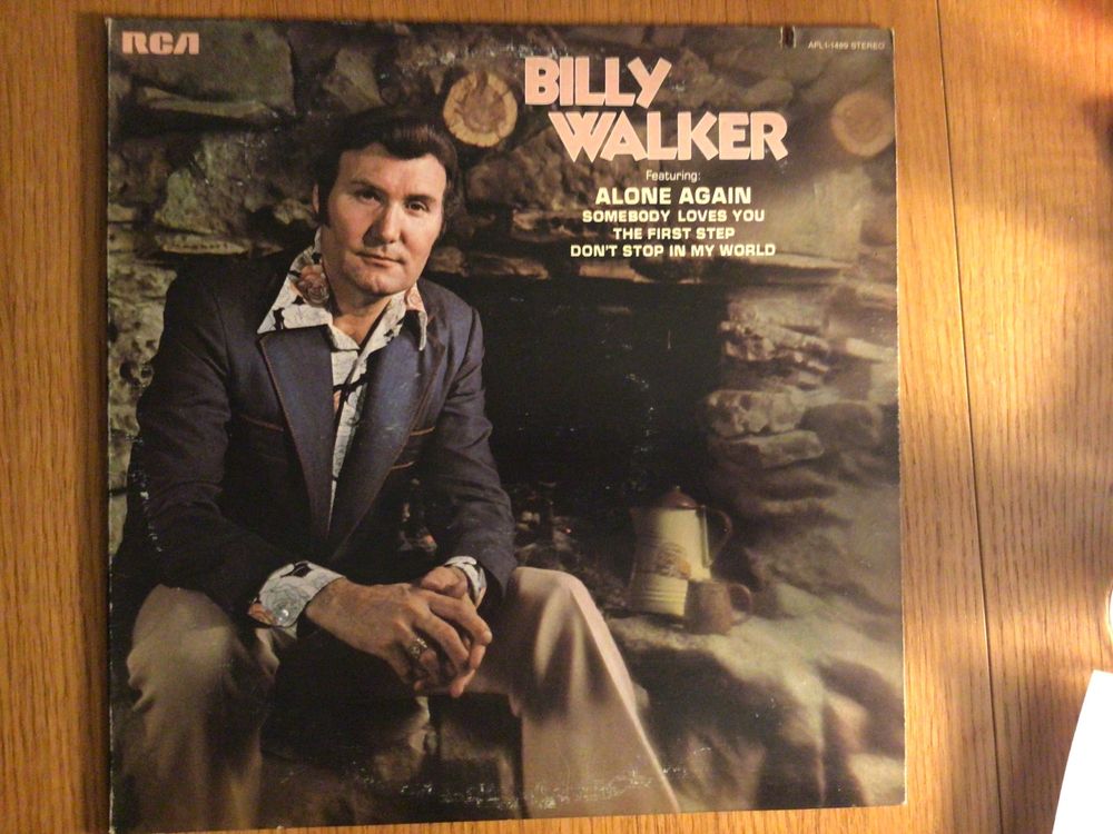 BILLY WALKER, Alone again, LP, 1976 USA (Gebraucht) in Steinach für CHF ...
