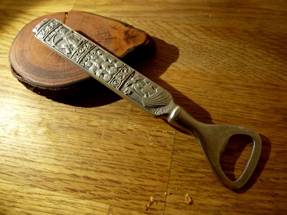 Flaschenöffner antik Zinn Heilag Olav Og Hans Menn | Kaufen auf Ricardo